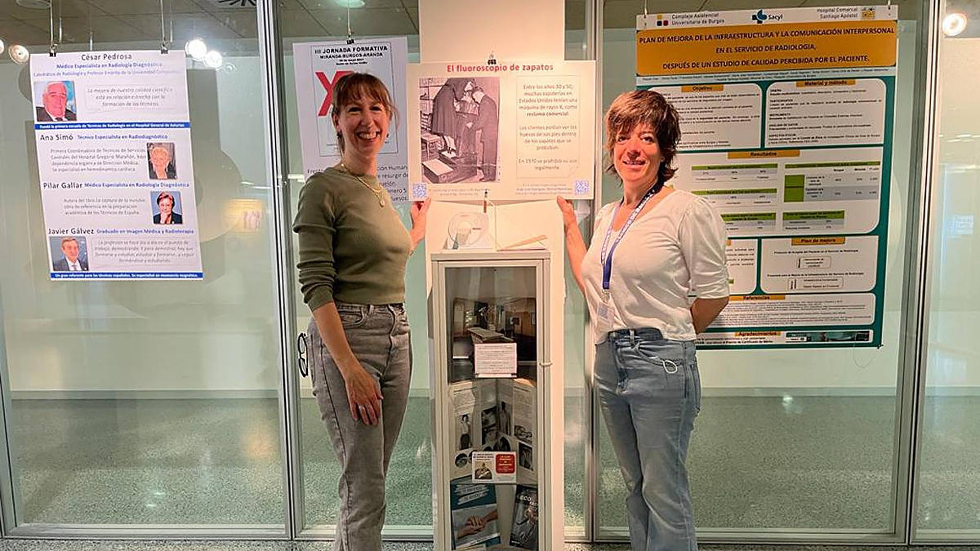 Una exposición en el HUBU recorre la historia de la Radiología ...