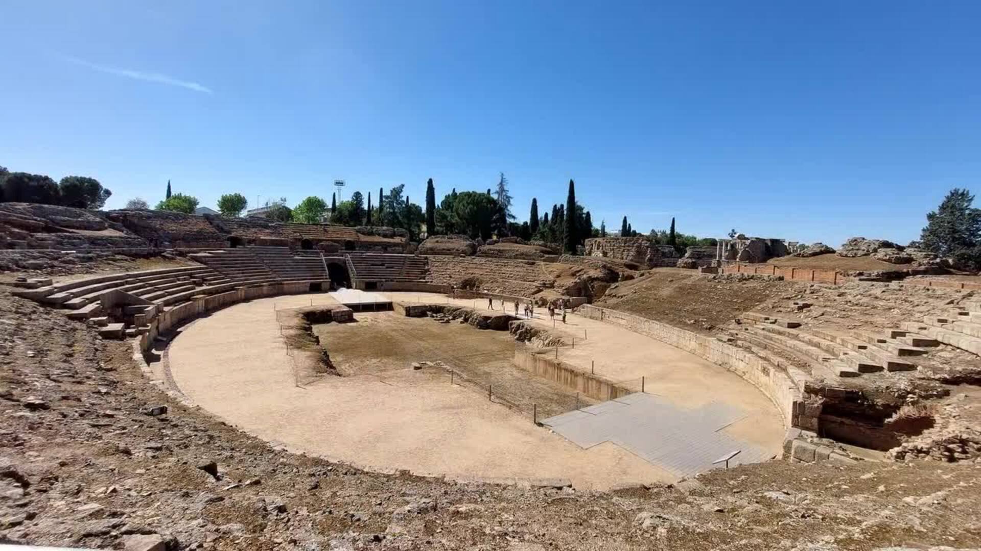 Qué ver en Mérida, así son el teatro, el anfiteatro y el circo romano ...