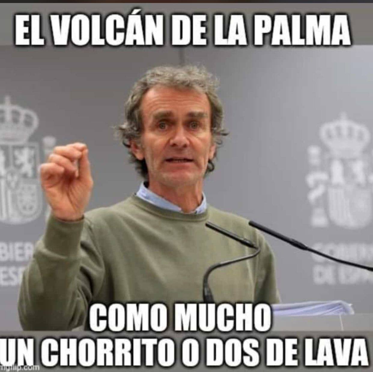 Fotos: Torres y los medios protagonizan los memes del volcán | Canarias7