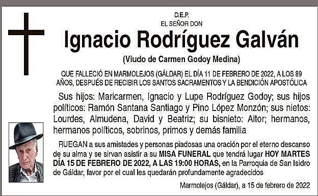 Ignacio Rodríguez Galván | Canarias7