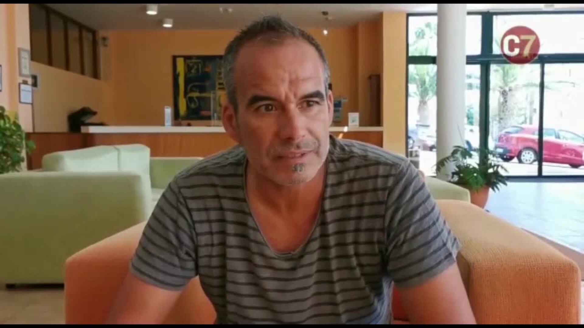 Jonás Pérez, evacuado de Puerto Naos | Canarias7