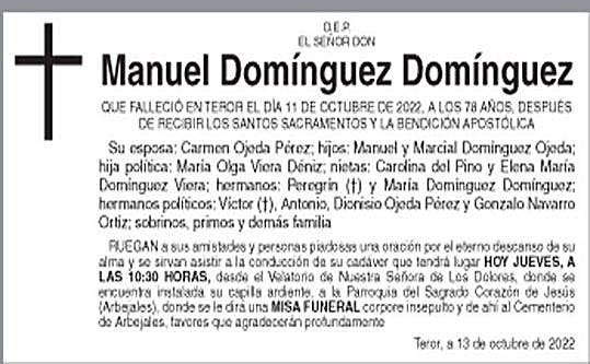 Manuel Domínguez Domínguez | Canarias7