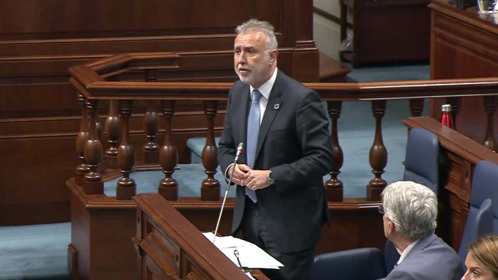 Sesión de control al Gobierno durante la sesión parlamentaria | Canarias7