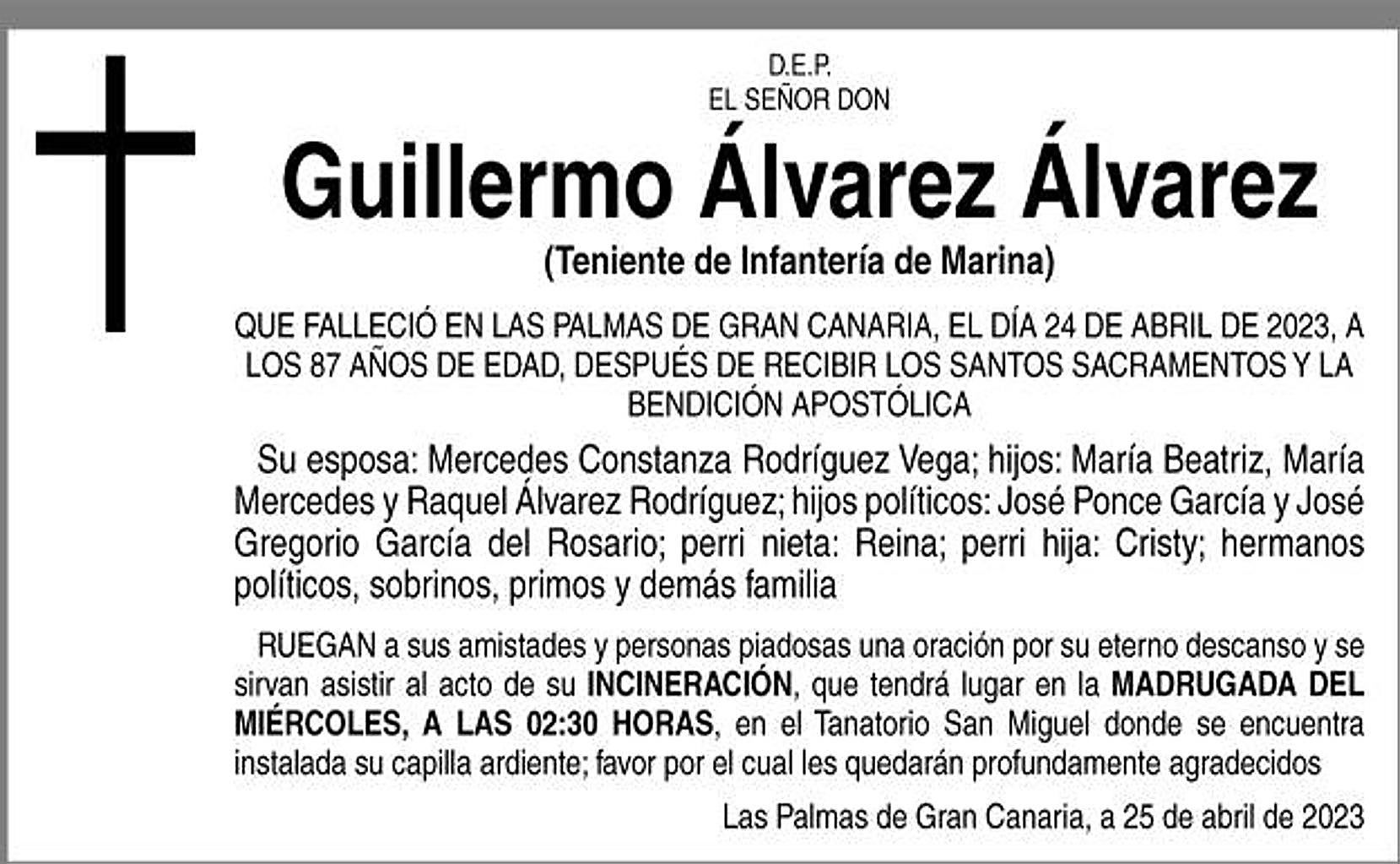 Guillermo Álvarez Álvarez | Canarias7