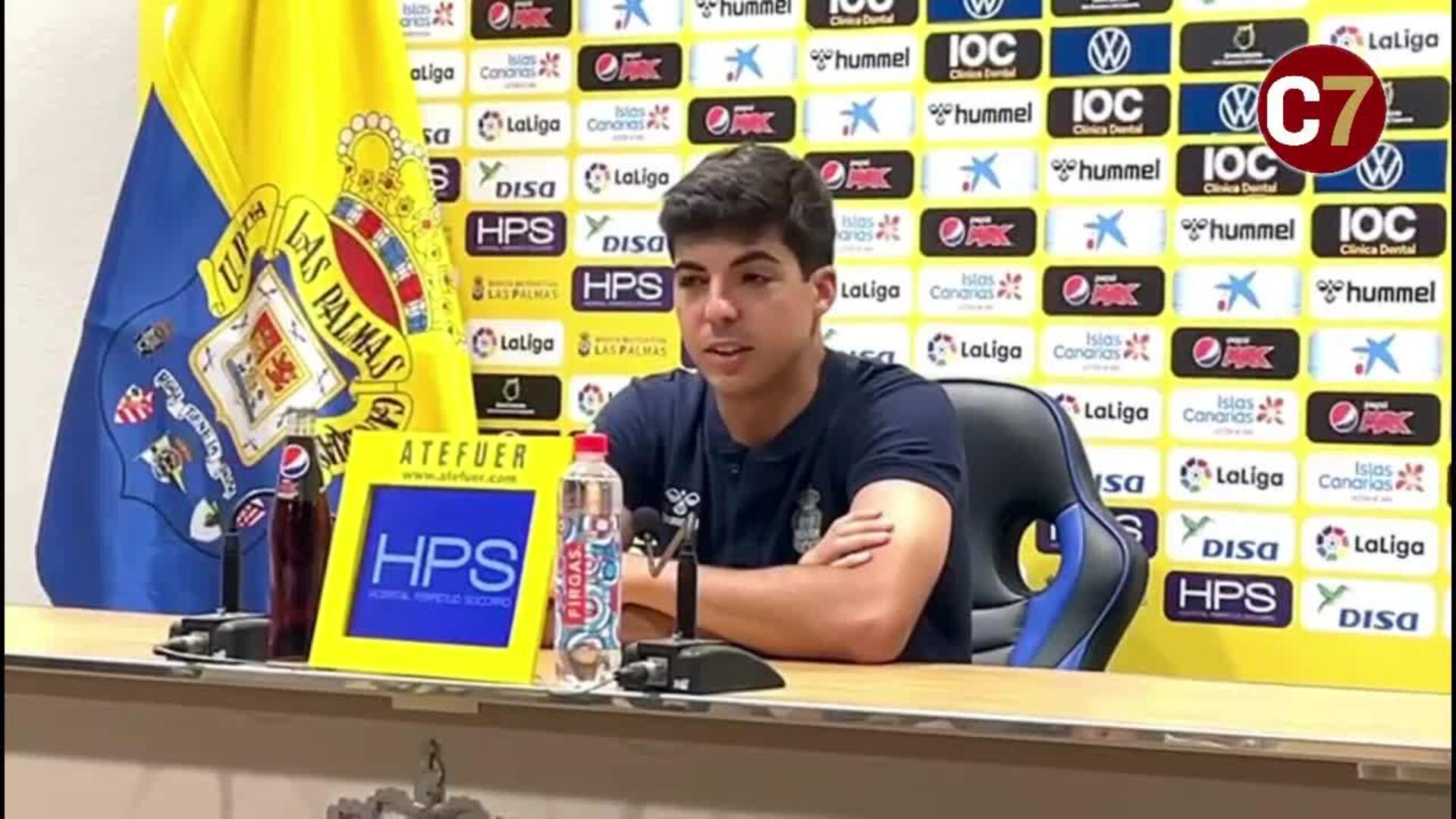 Enrique Clemente, jugador de la UD, confía en la reacción del equipo ...