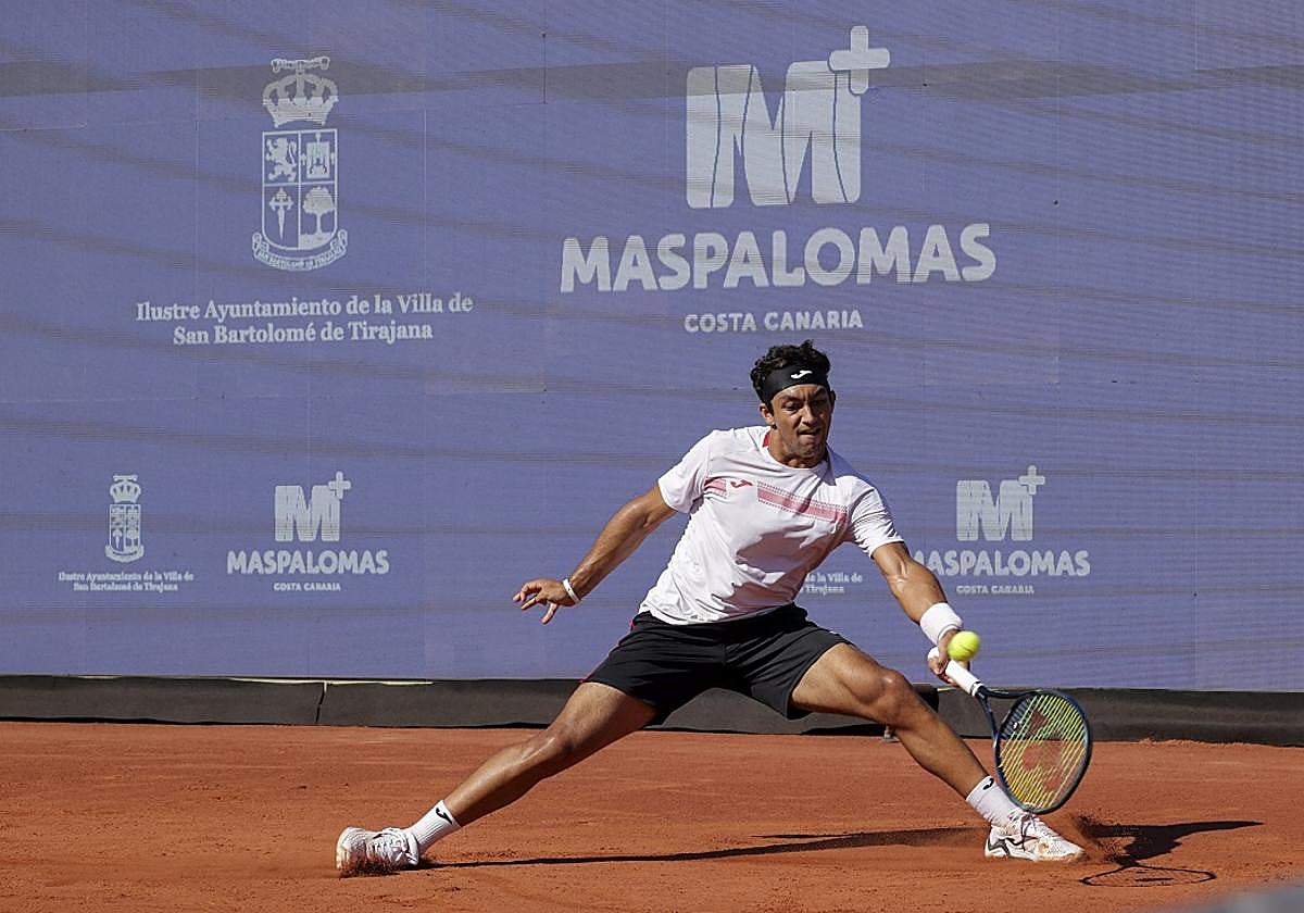 Daniel Rincón, la promesa del tenis español, avanza en Maspalomas ...