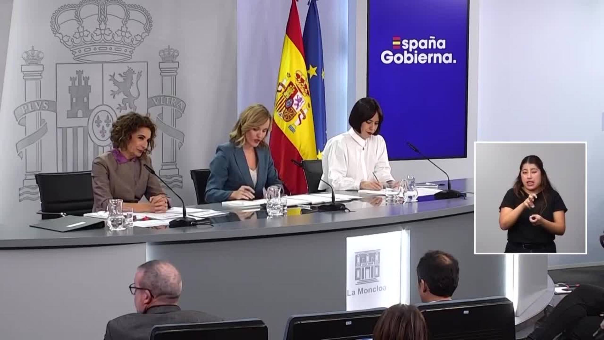 El Gobierno aprueba un techo de gasto récord para 2024 y estudia prorrogar medidas anticrisis ...