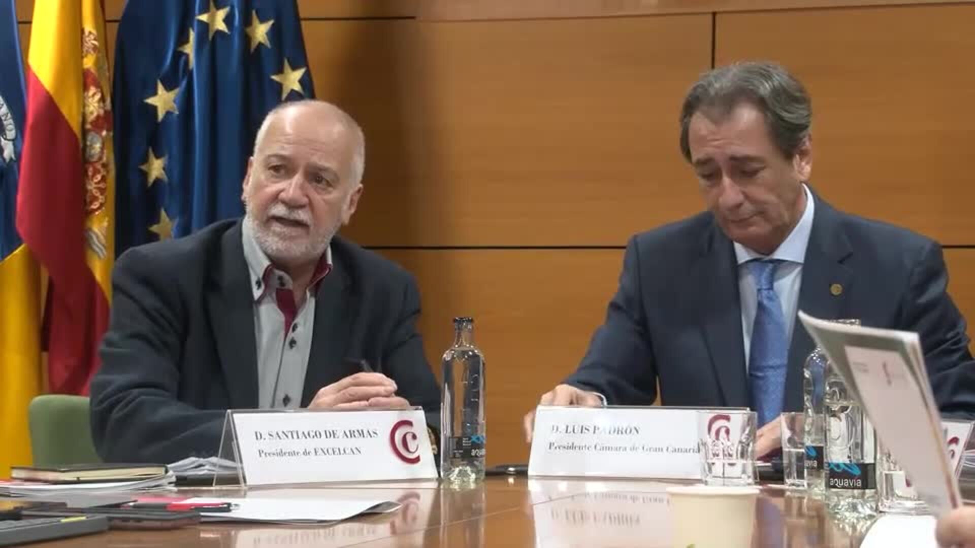 Presentación del convenio entre la Cámara y Excelcan | Canarias7