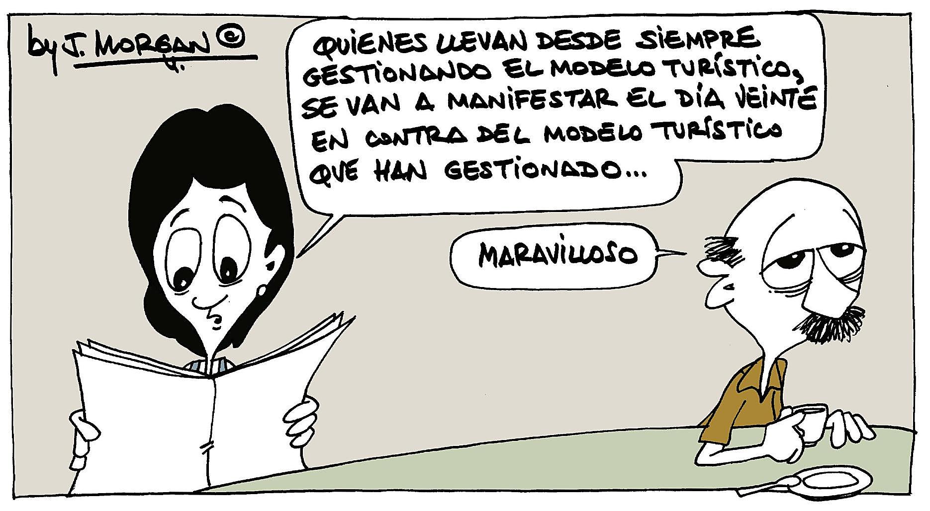 La viñeta de Morgan de este viernes 12 de abril | Canarias7
