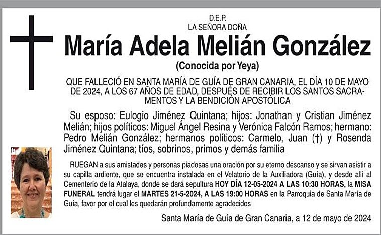 T: María Adela Melián González | Canarias7