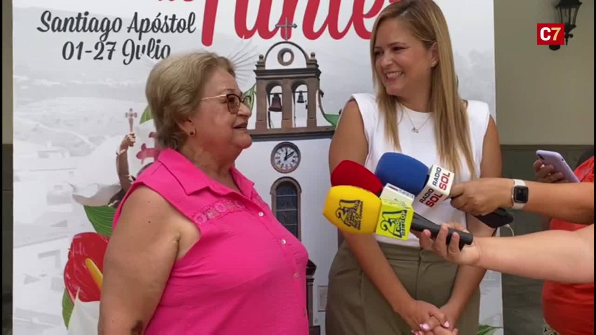 Expedita Sánchez, lista para pregonar las fiestas de Santiago en Tunte ...