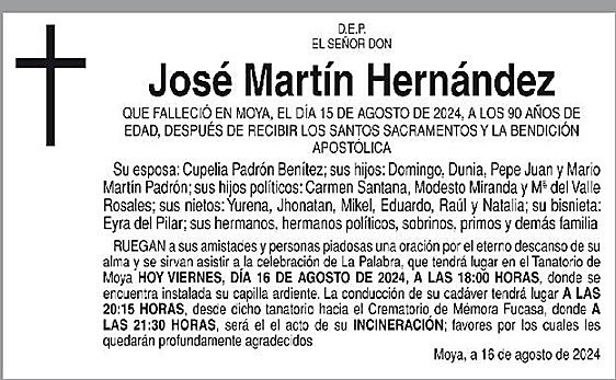 José Martín Hernández | Canarias7