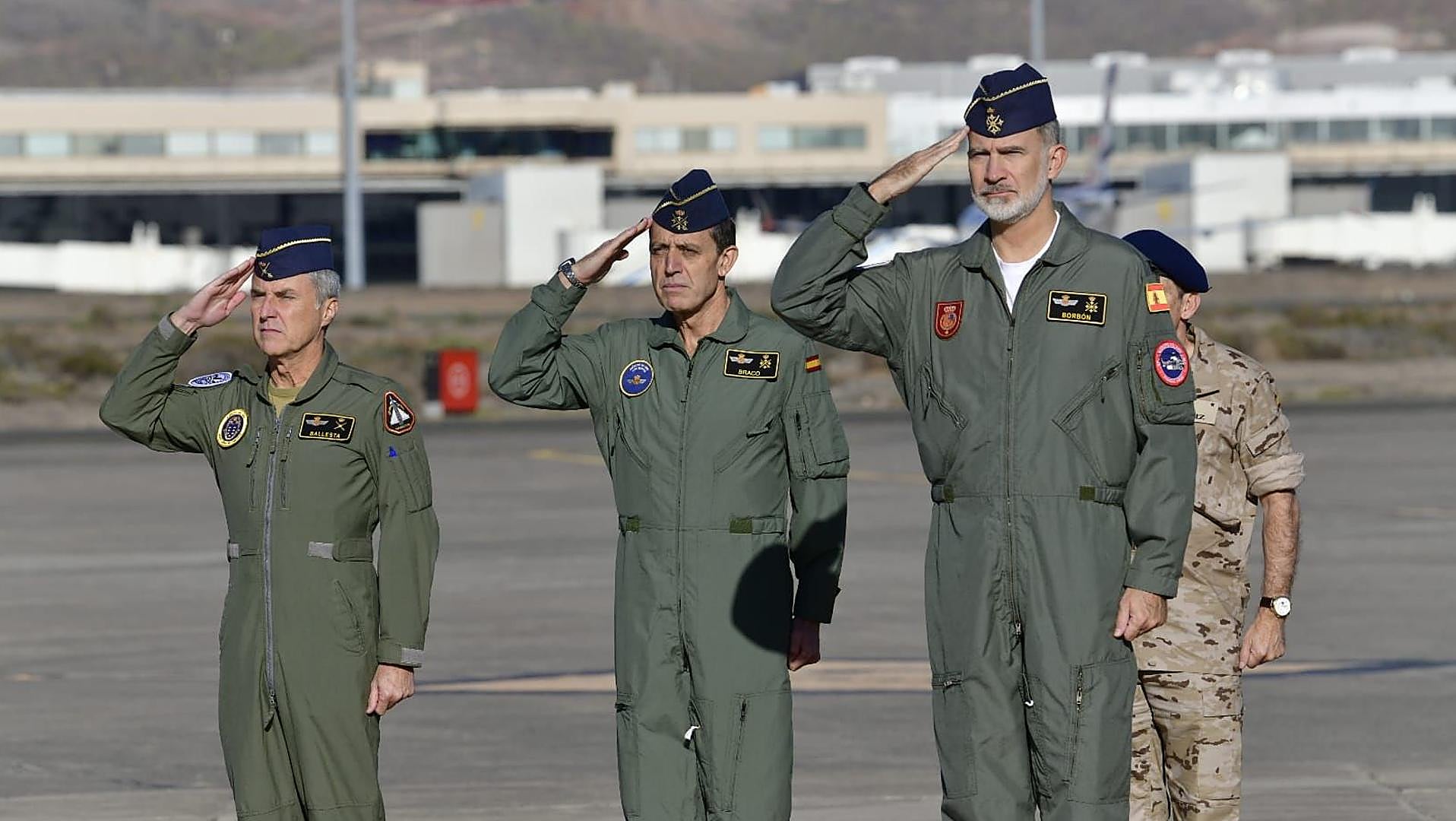 El rey asiste al Ejercicio Sirio 2024 en la base aérea de Gando | Canarias7