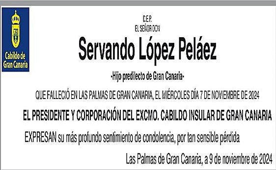 Servando López Peláez | Canarias7