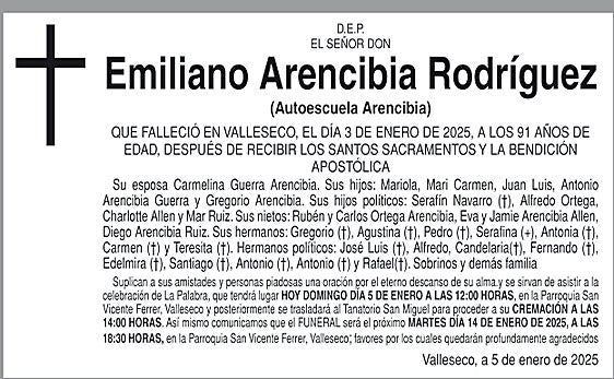 Emiliano Arencibia Rodríguez | Canarias7