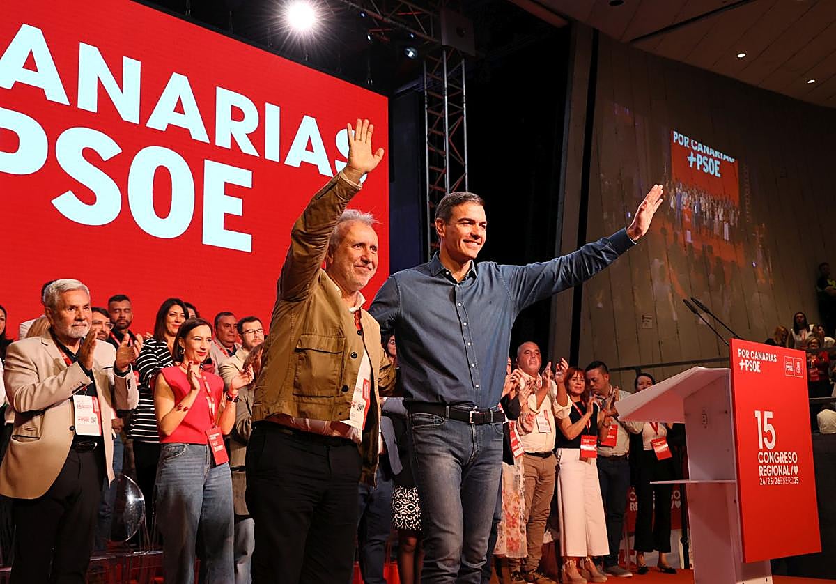 Sánchez y Torres clausuran el Congreso del PSOE | Canarias7