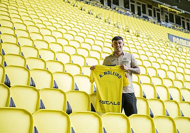 Moleiro, con el amarillo del Villarreal: «Vengo con hambre y ganas de ...