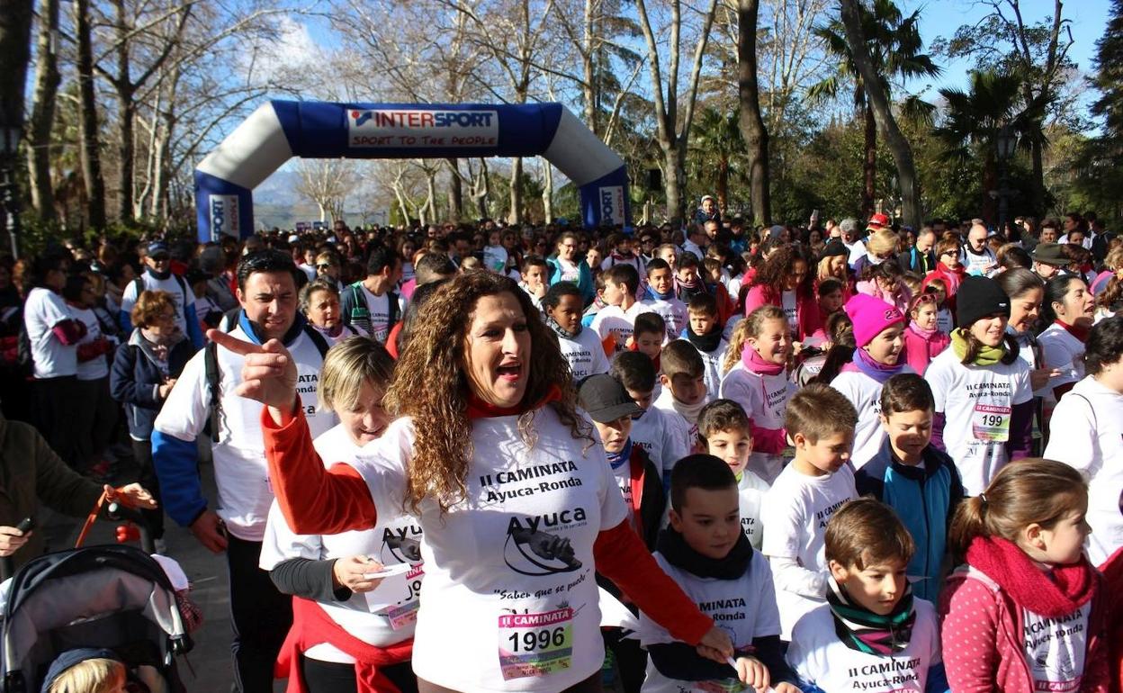 Ayuca abre la inscripción de su IX Caminata Solidaria | Diario Sur