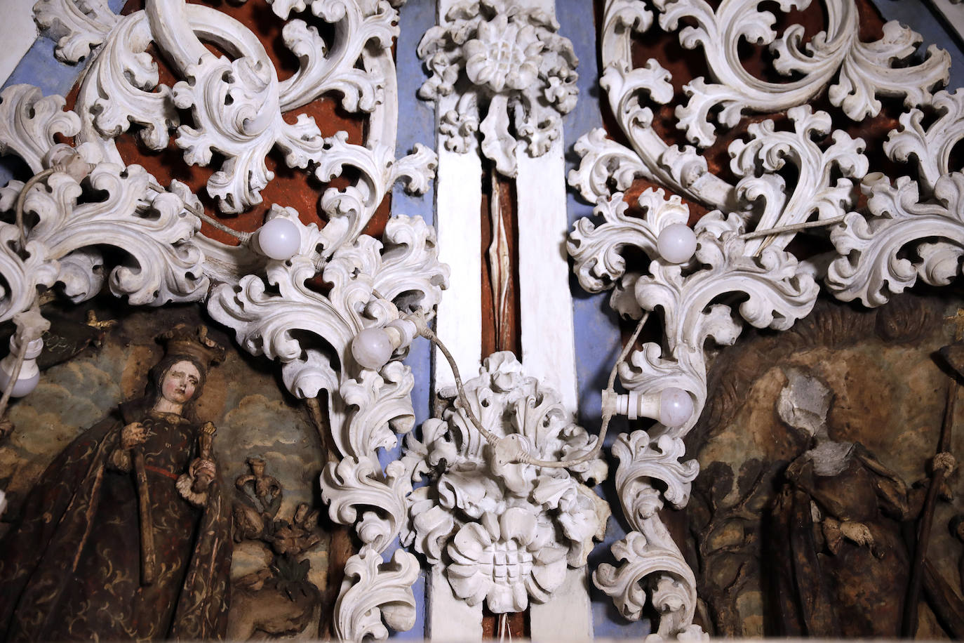 Fotos: Así es el camarín barroco de Málaga escondido en El Perchel ...