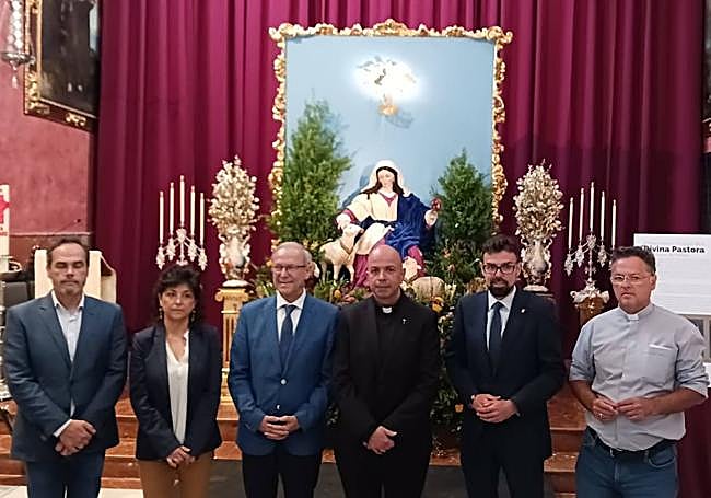 La Divina Pastora de Málaga, repuesta al culto tras su restauración ...