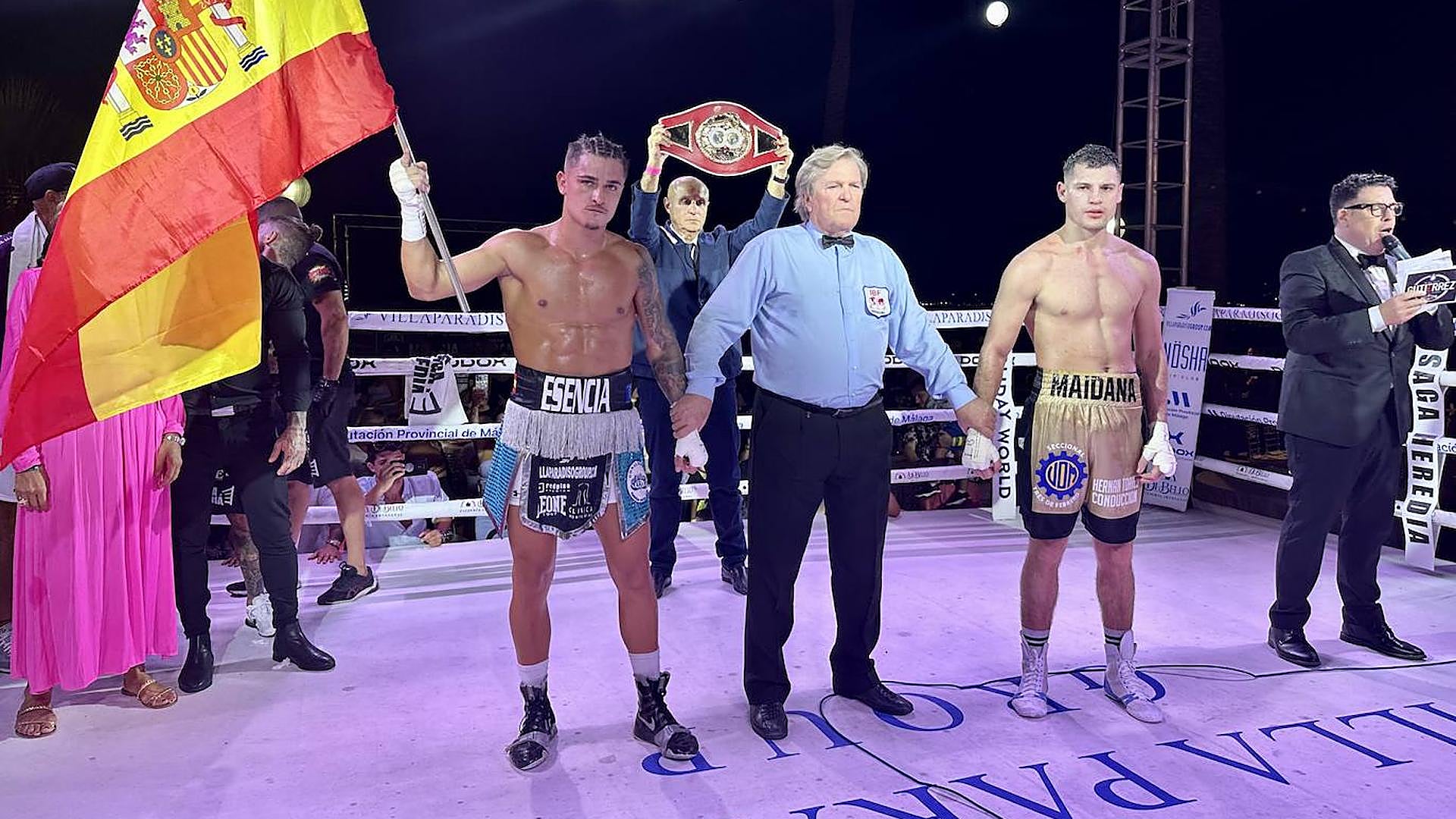 Samuel Molina se proclama campeón mundial joven del peso wélter ...