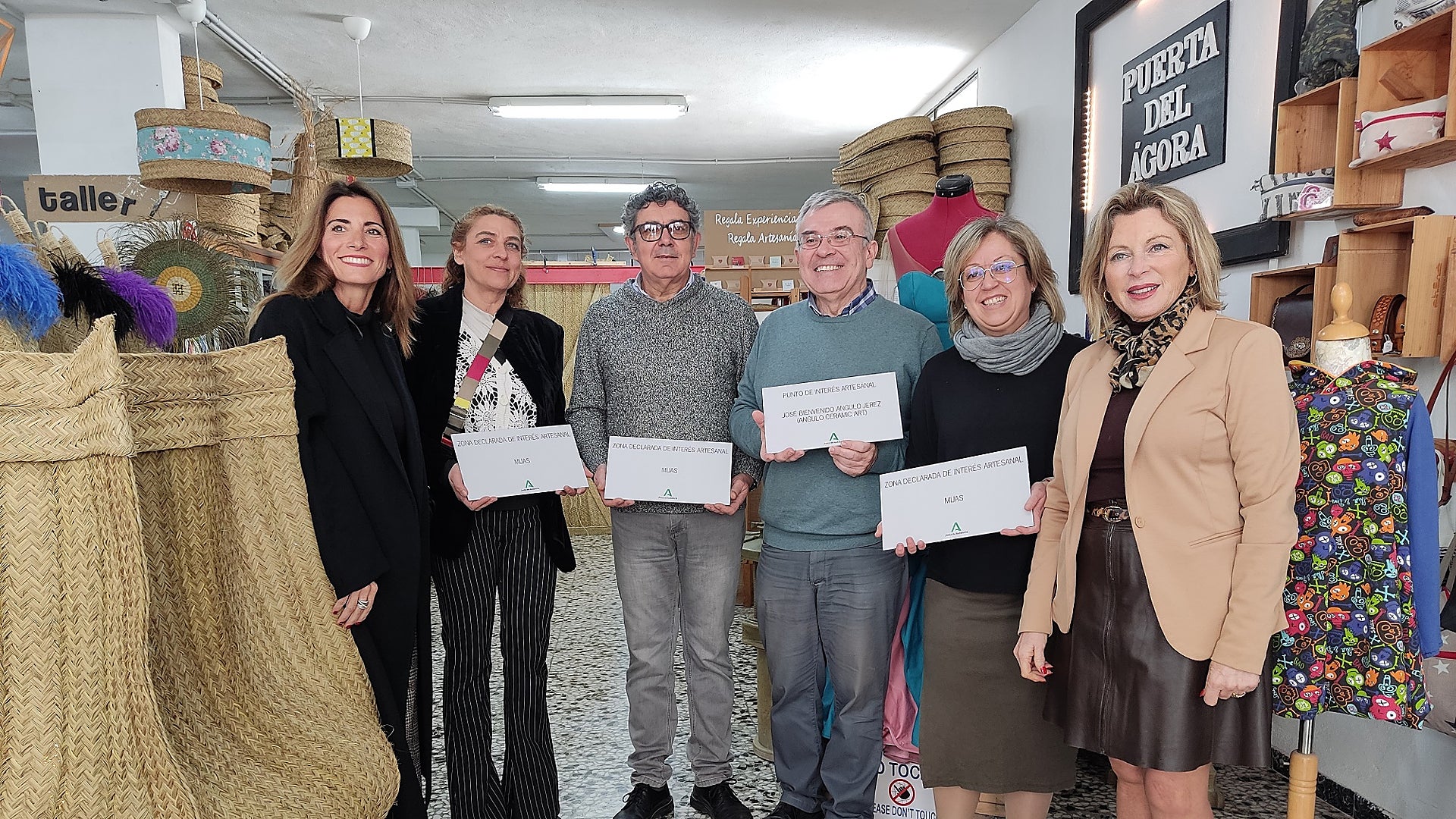 Cuatro nuevos talleres se unen a la Zona de Interés Artesanal de Mijas ...