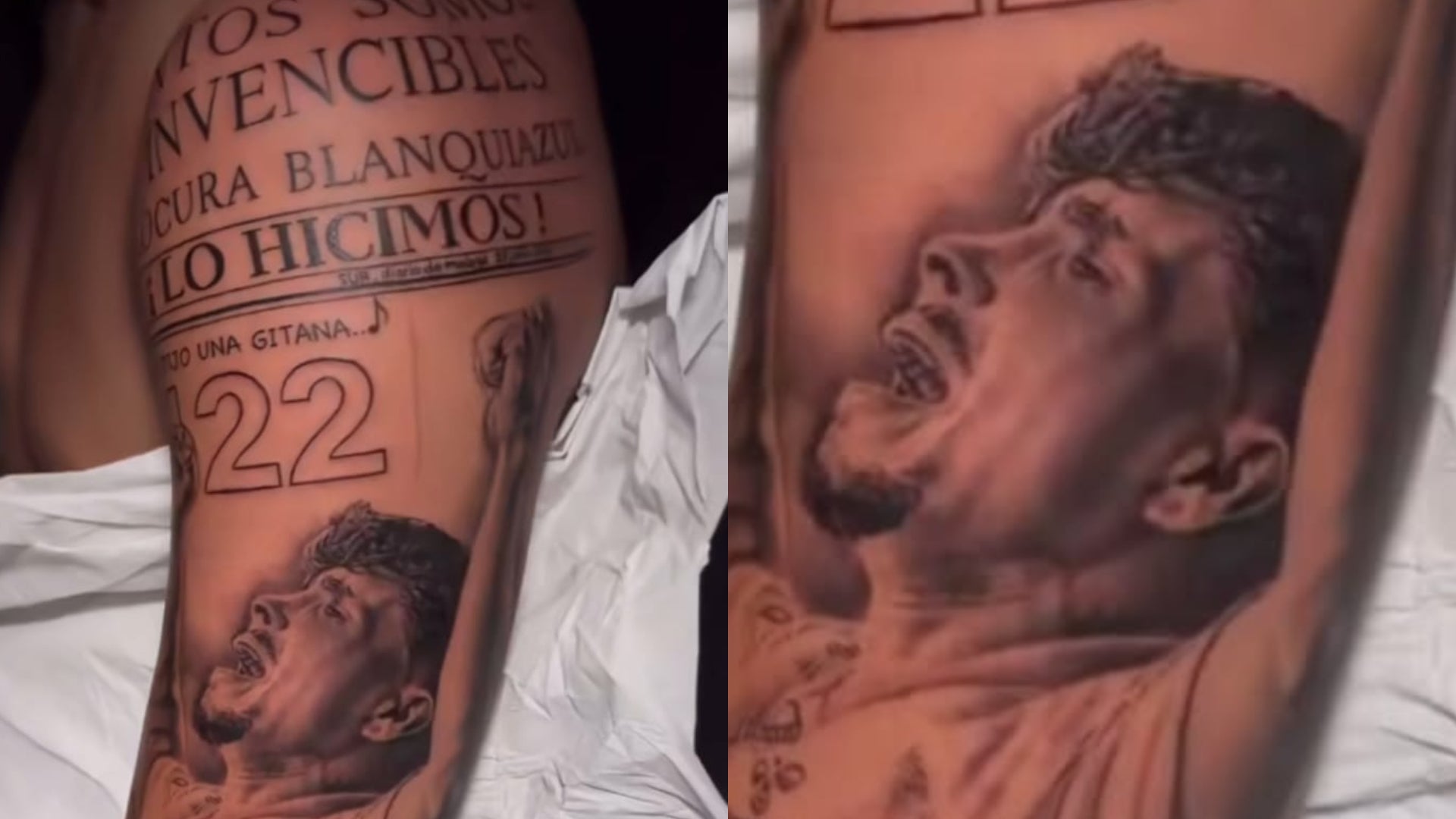 El tatuaje de Kevin sobre el ascenso del Málaga a Segunda | Diario Sur