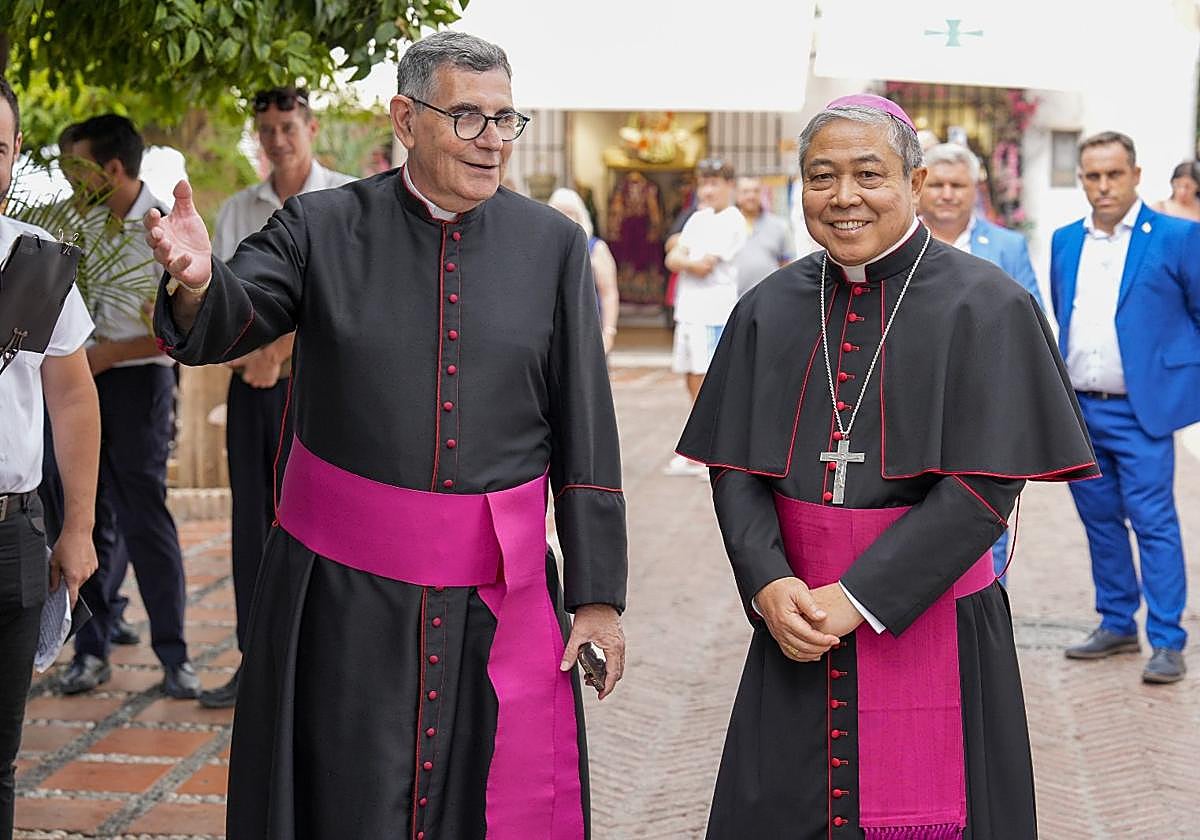 El nuncio de la Santa Sede en España visita por primera vez Marbella ...