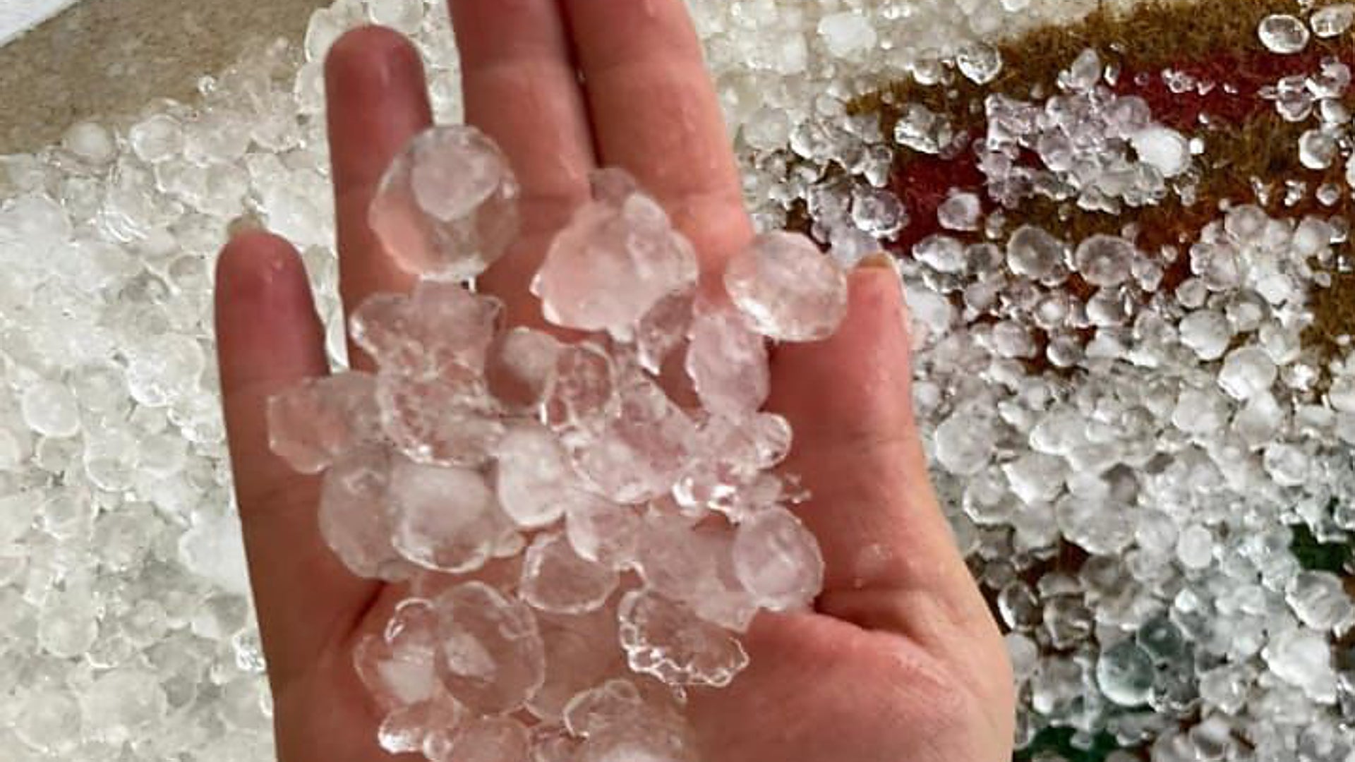 Una fuerte granizada sorprende a Alfarnate | Diario Sur