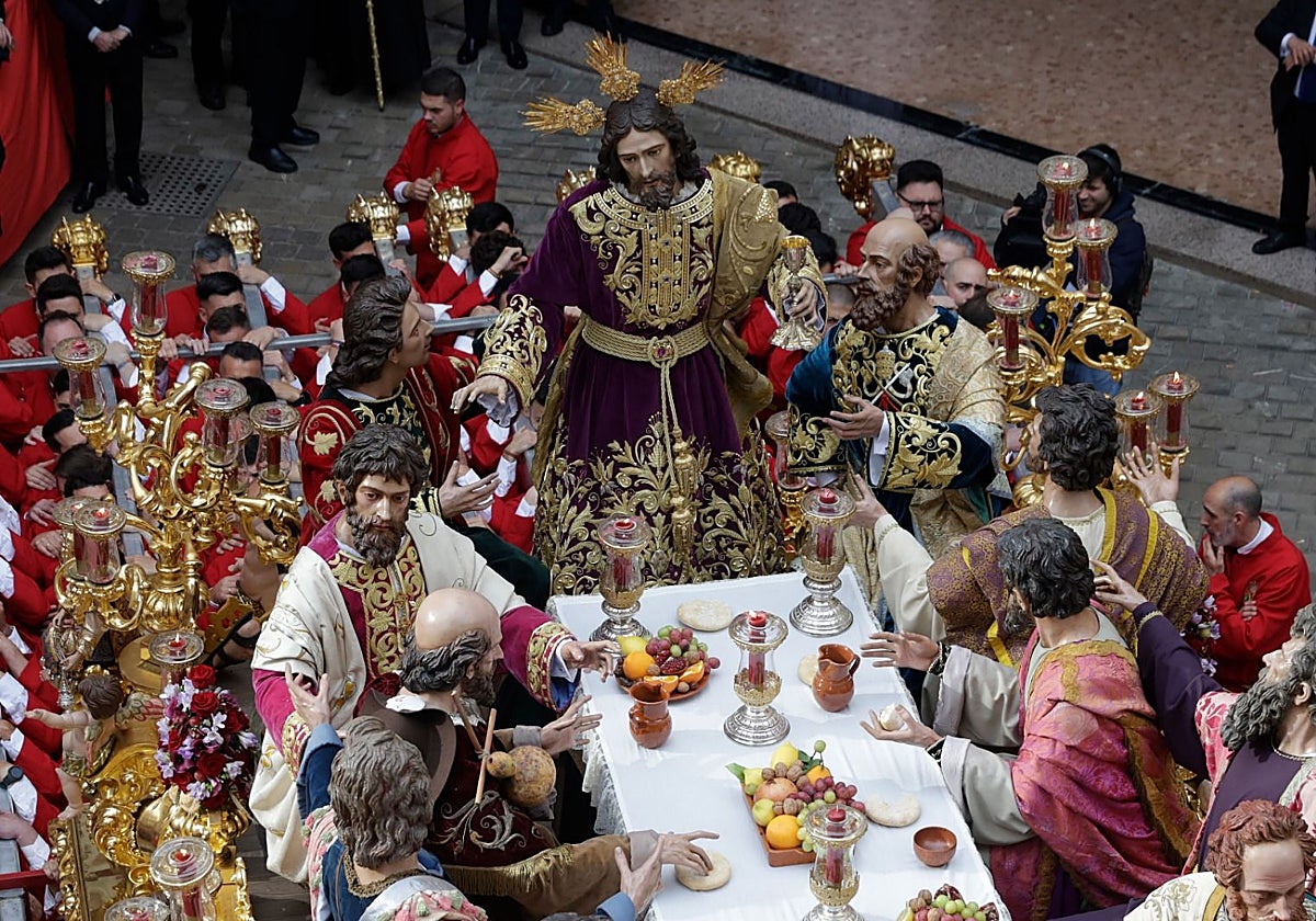 Horarios y recorridos del Señor de la Cena con motivo del vía crucis de ...