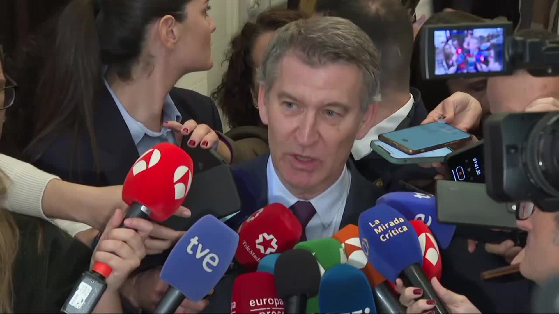 Feijóo ve "inaudito y amoral" que Sánchez no apruebe hoy la subida de ...