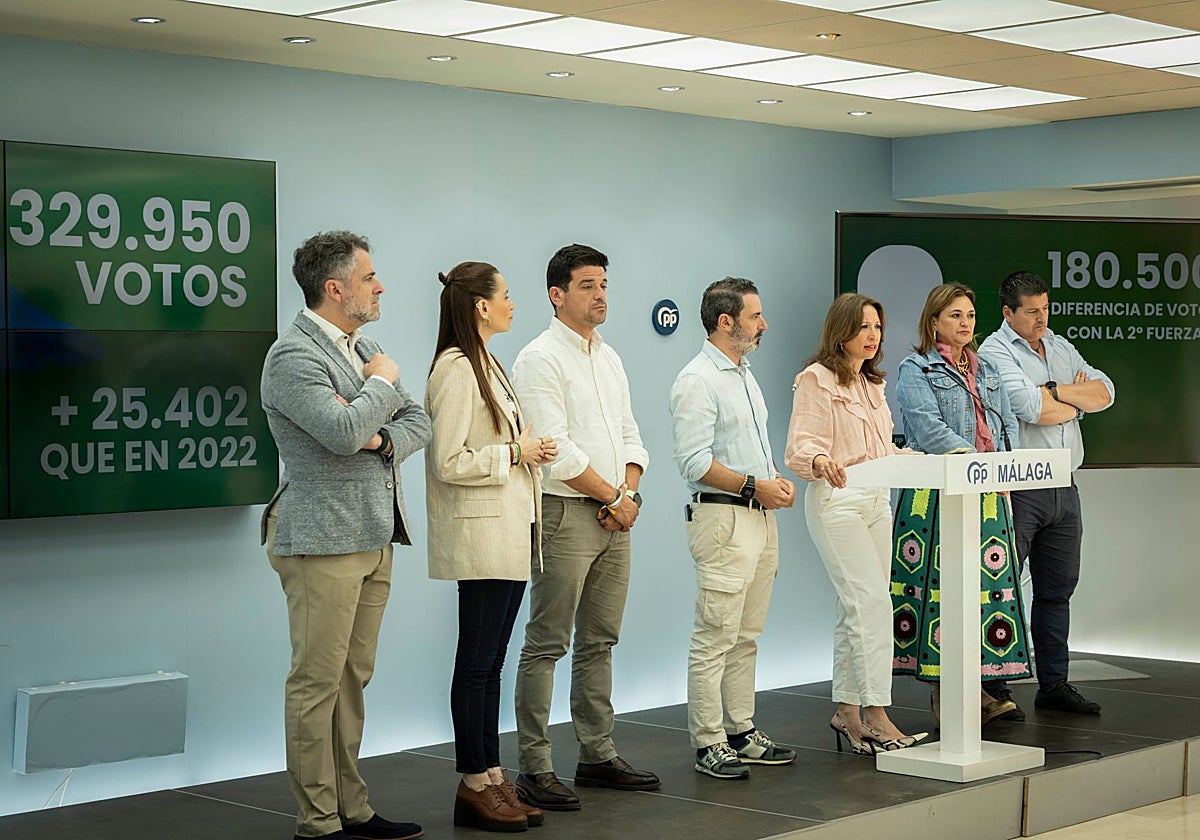 Patricia Navarro saca pecho de los resultados del PP en Málaga | Diario Sur