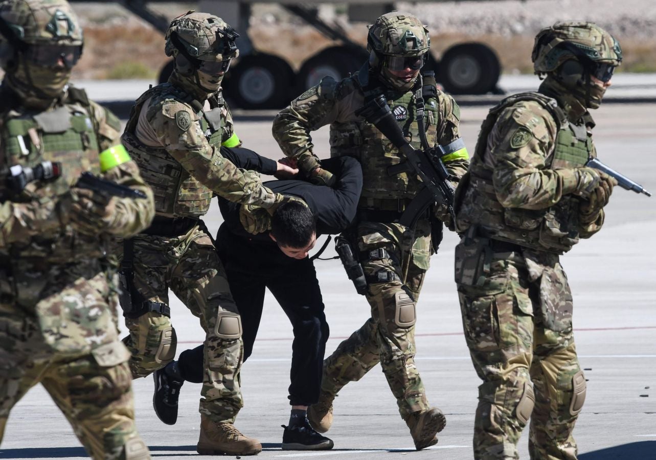 Fotos: Simulacro de ataque terrorista | El Diario Vasco