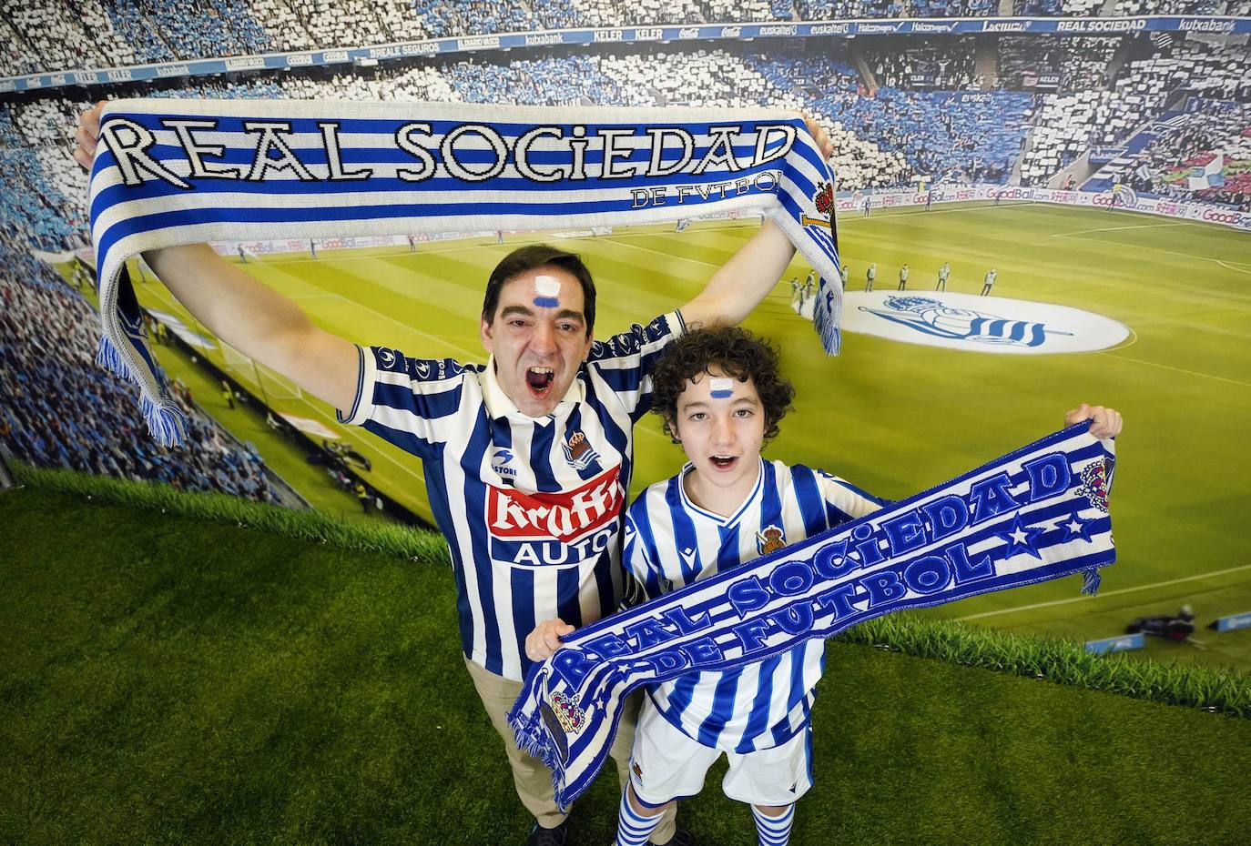 Fotos: Ramón Sánchez y su hijo Ramón, sangre 100% txuri-urdin | El ...