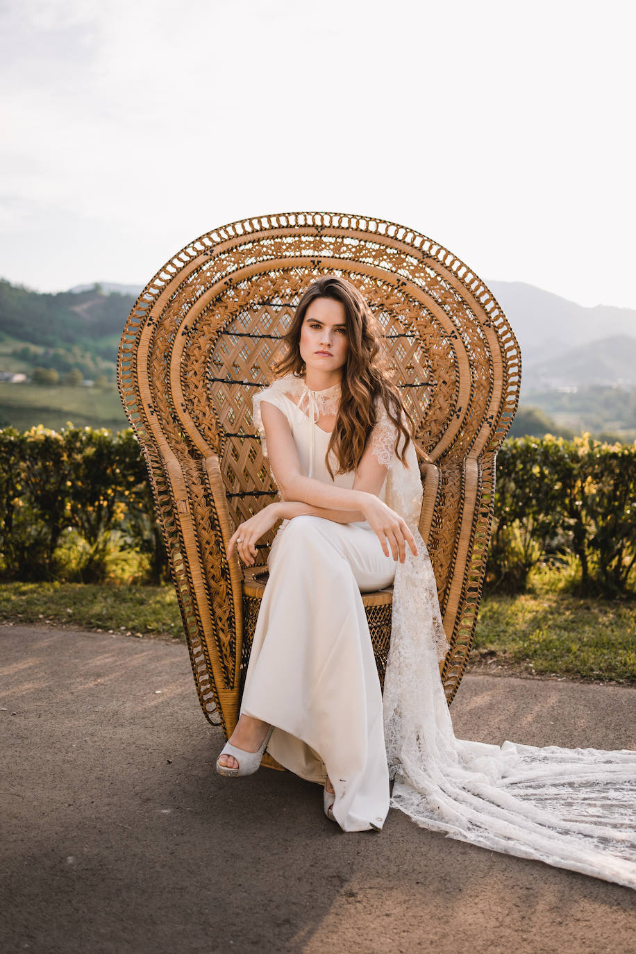 Fotos: El triunfo del minimalismo y la elegancia de esta novia ...