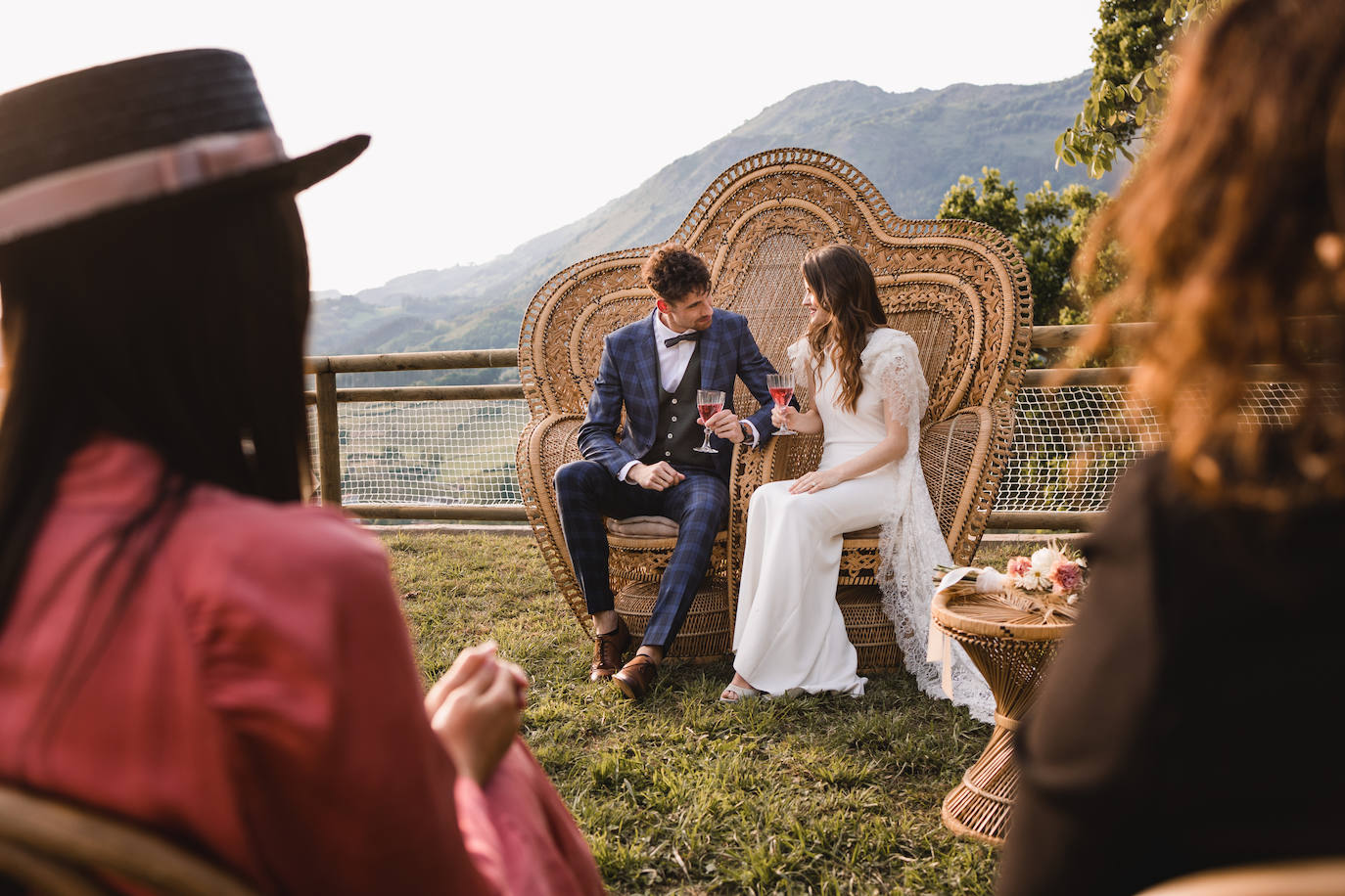 Fotos: El triunfo del minimalismo y la elegancia de esta novia ...