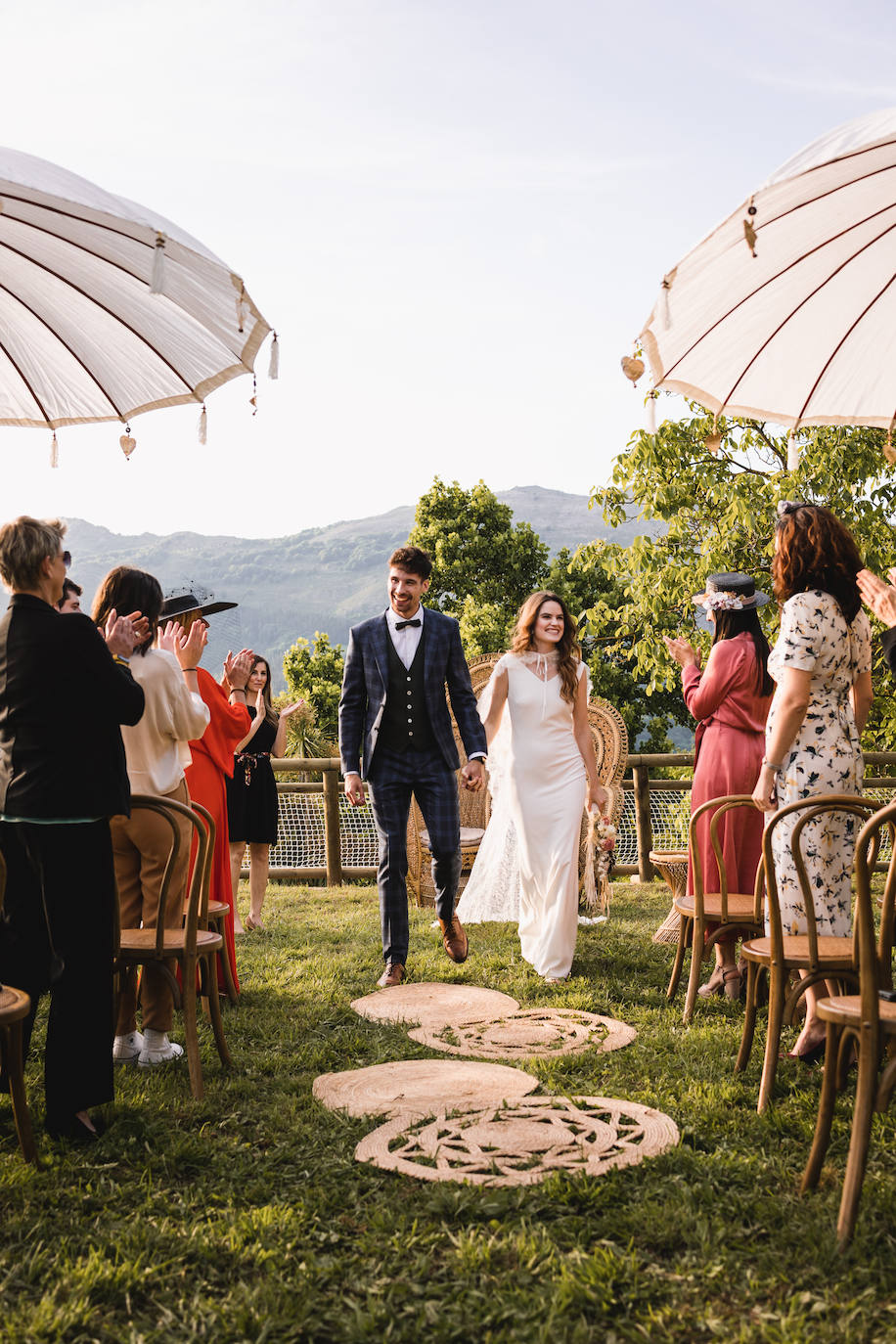 Fotos: El triunfo del minimalismo y la elegancia de esta novia ...