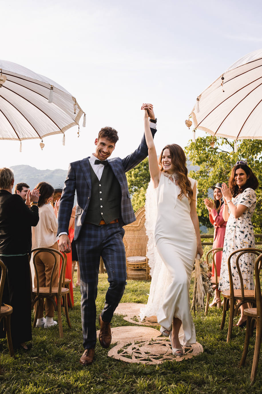 Fotos: El triunfo del minimalismo y la elegancia de esta novia ...