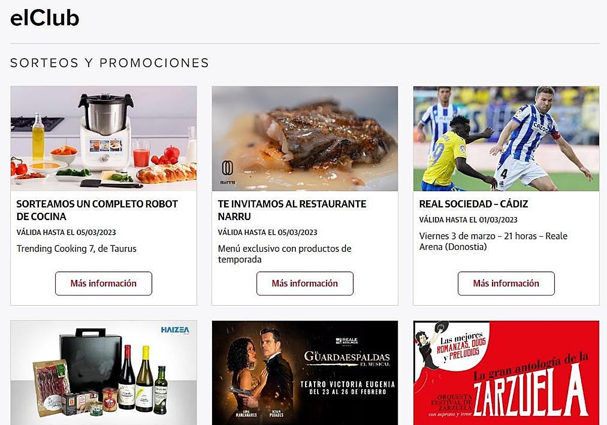 Descubre las ventajas del Club DV | El Diario Vasco