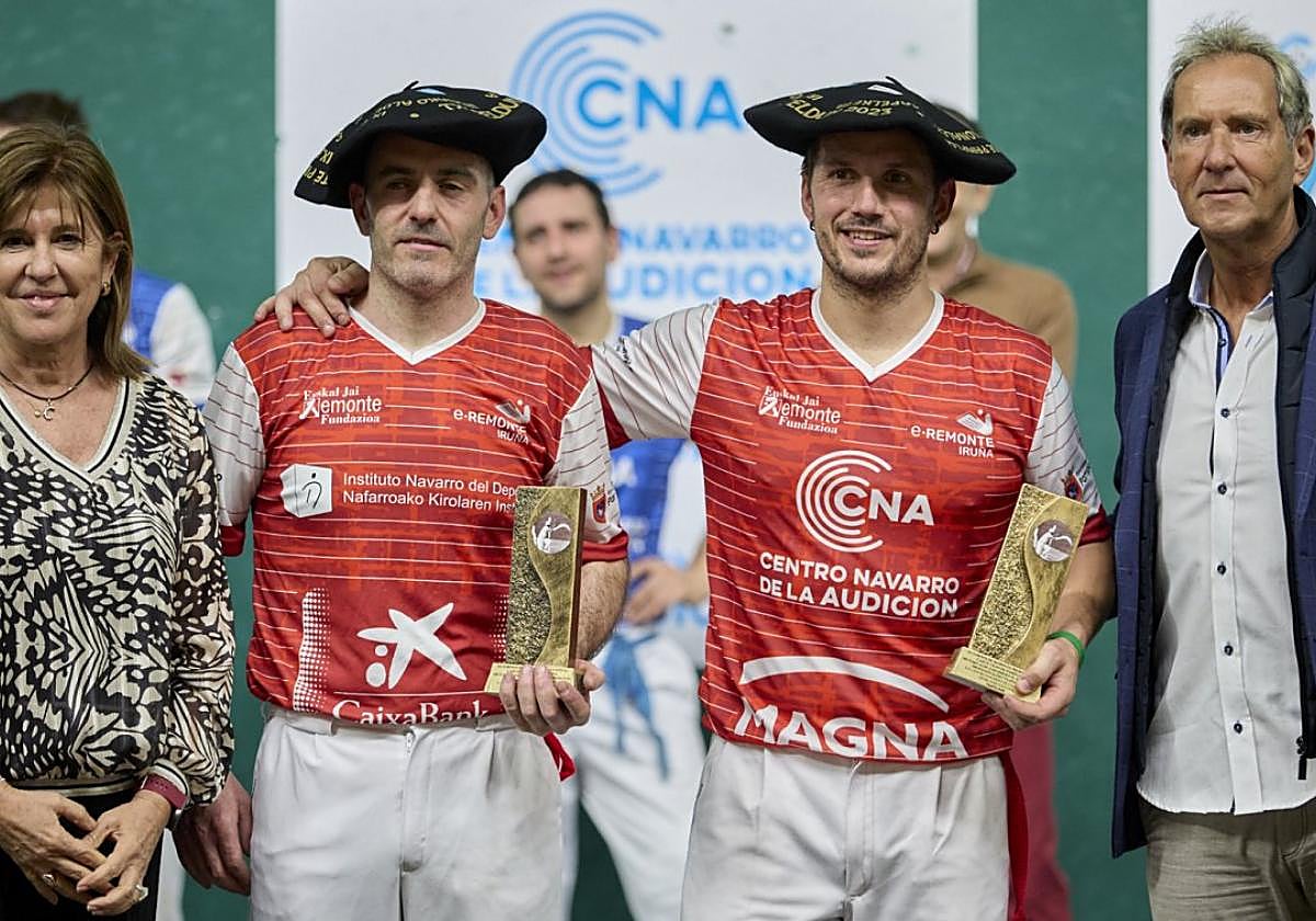 Agirrezabalaga, campeón junto a Uterga | El Diario Vasco