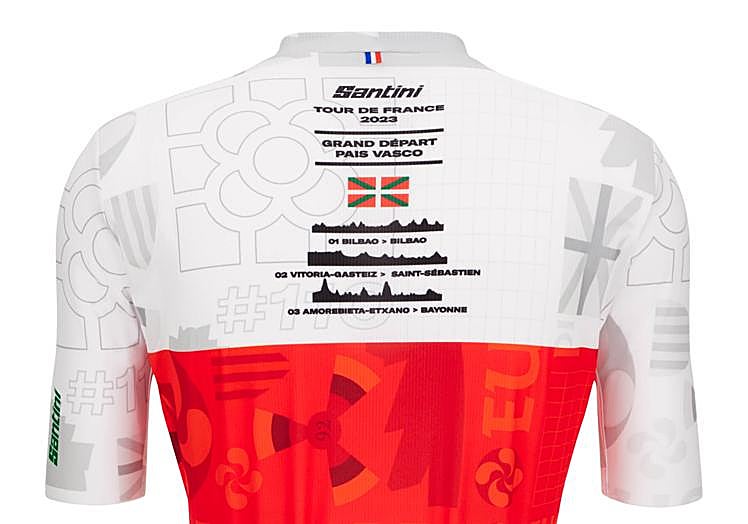 Así son los maillots especiales de Santini dedicados a la salida del ...