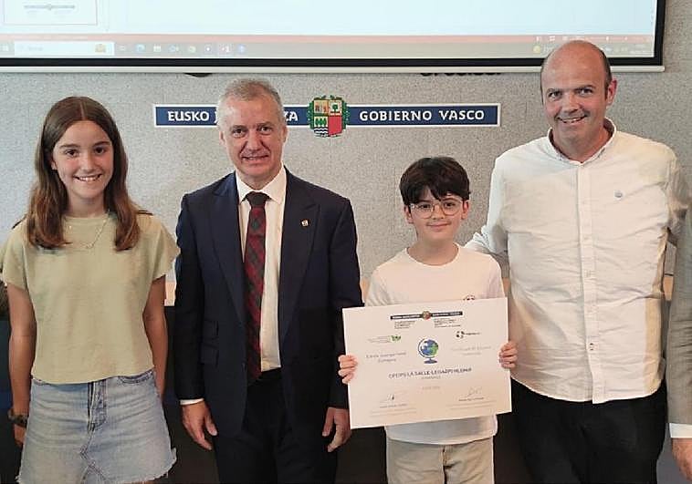 La Salle Legazpi es una 'Escuela Sostenible' | El Diario Vasco