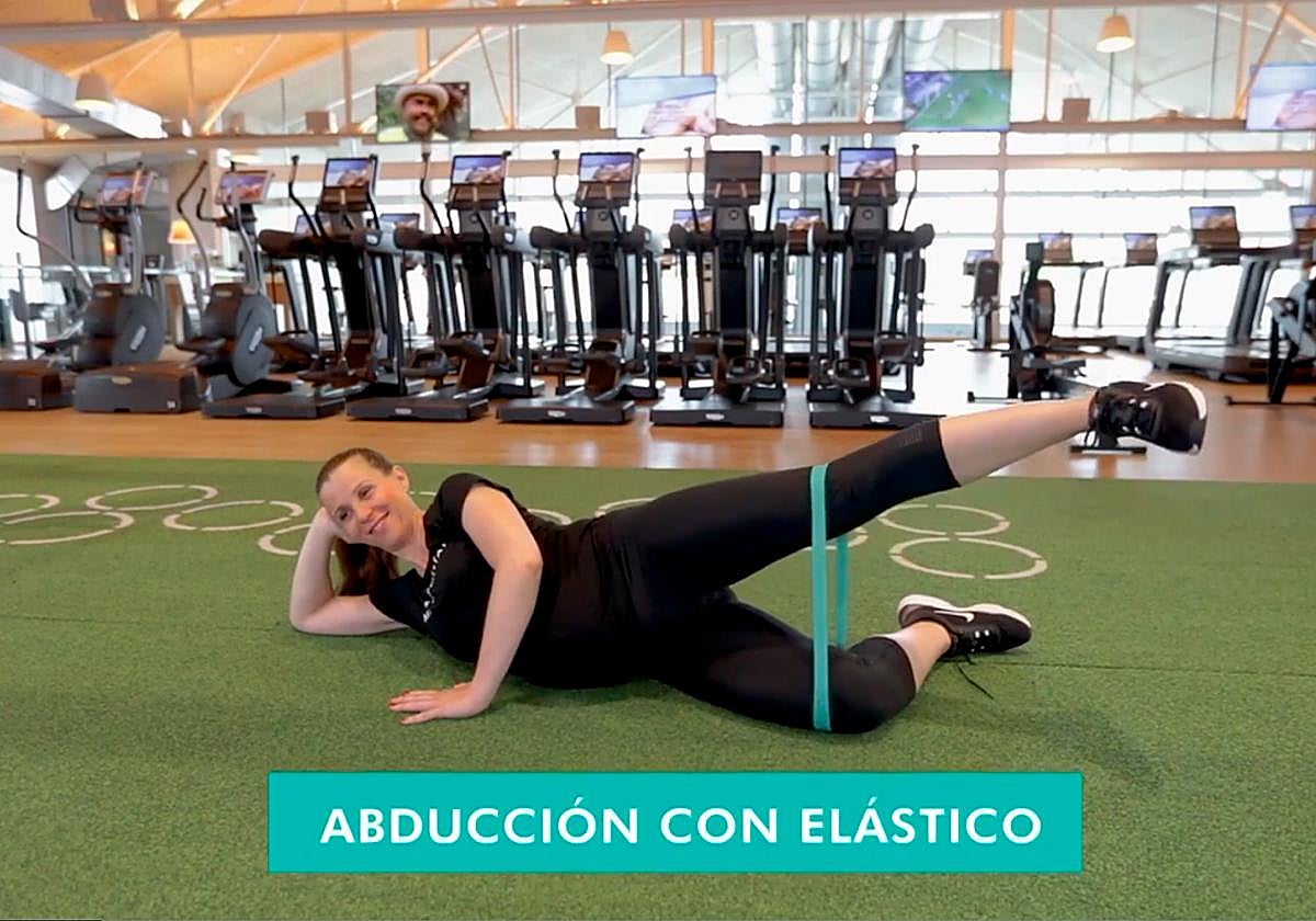 Ponte en forma durante el embarazo: abducción de cadera | El Diario Vasco