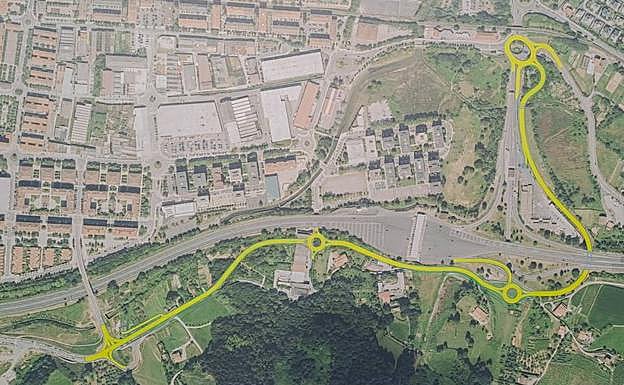 Así será la nueva variante de Zarautz que estará en marcha en 2025 | El ...