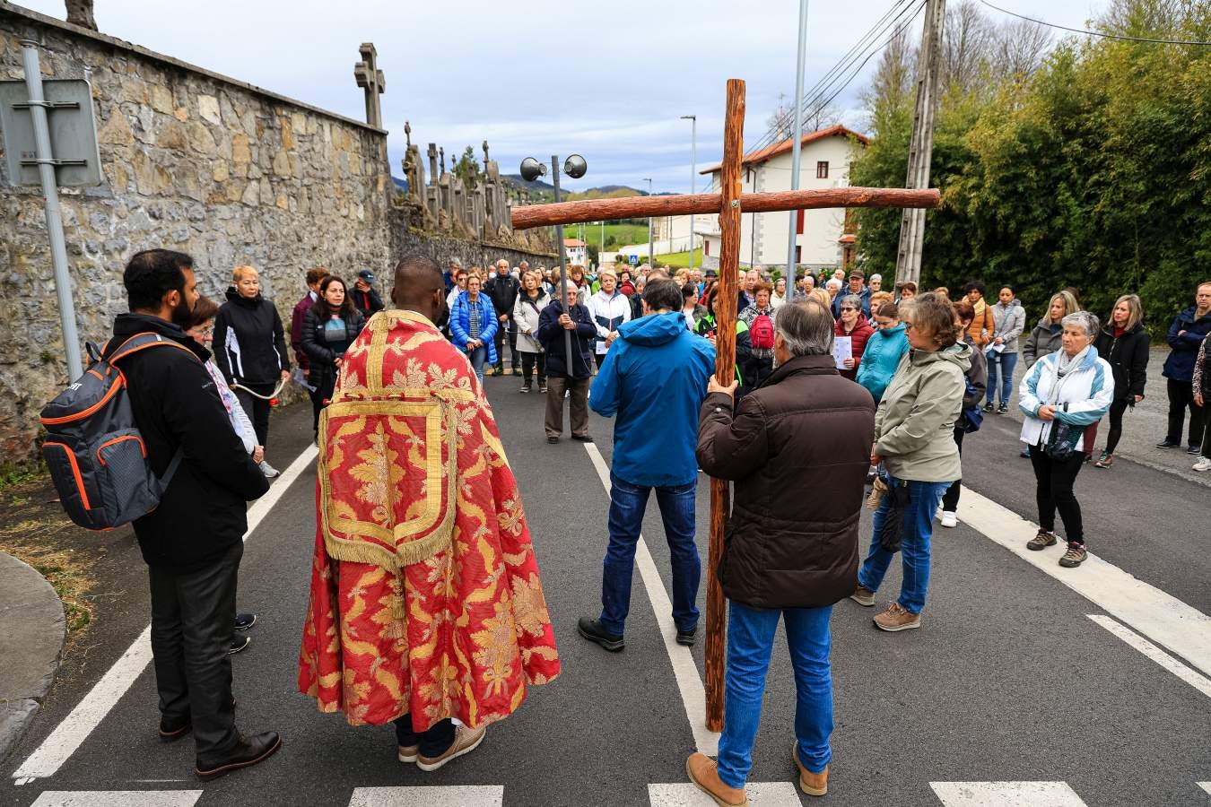 Vía Crucis de Irun hasta San Marcial | El Diario Vasco