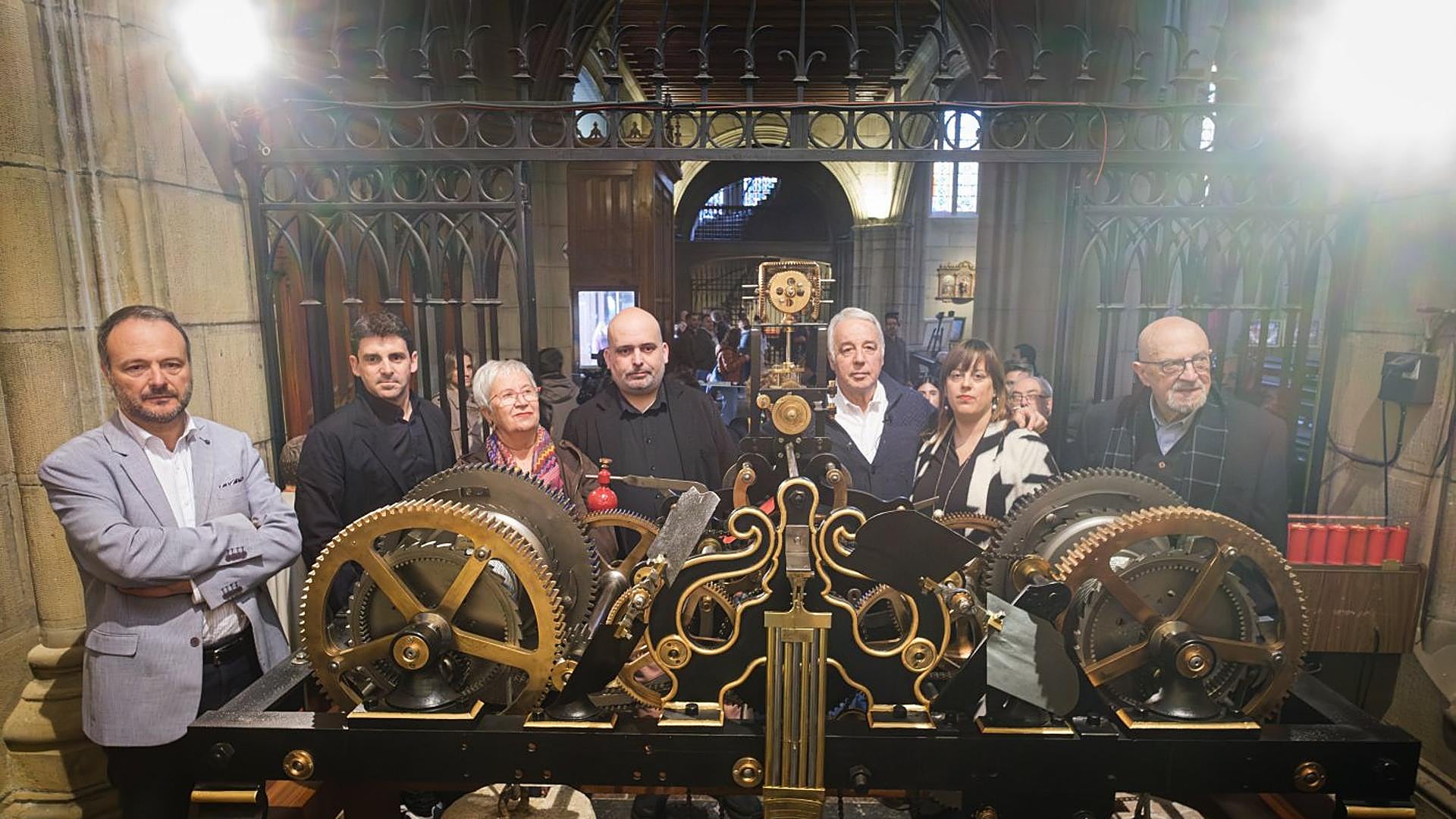 Restaurado el reloj del Buen Pastor | El Diario Vasco