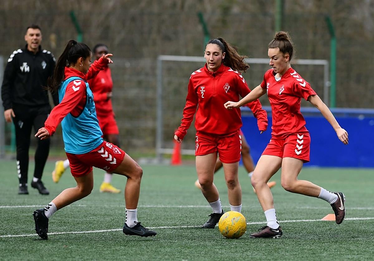 El Eibar femenino afronta hoy el último entrenamiento antes de viajar a ...
