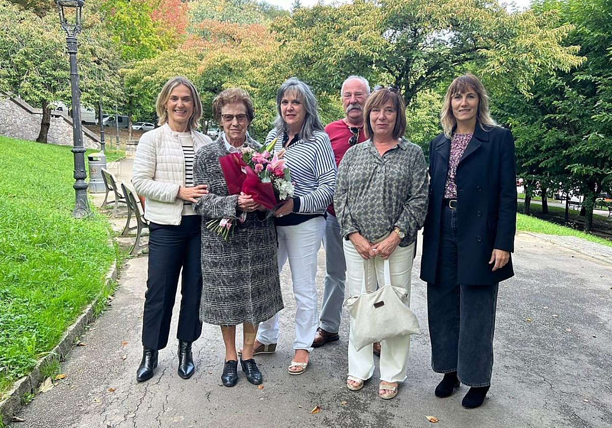 Beasain: Angeles Oteo Garridok 102 urte bete ditu | El Diario Vasco