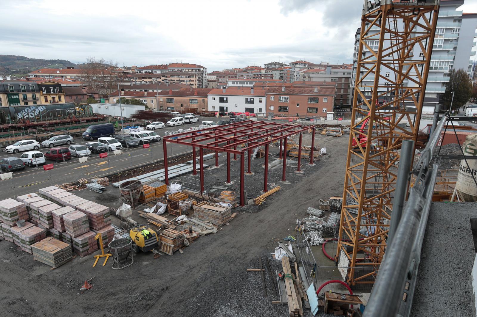 Visita a las obras de la nueva estación de Irun | El Diario Vasco