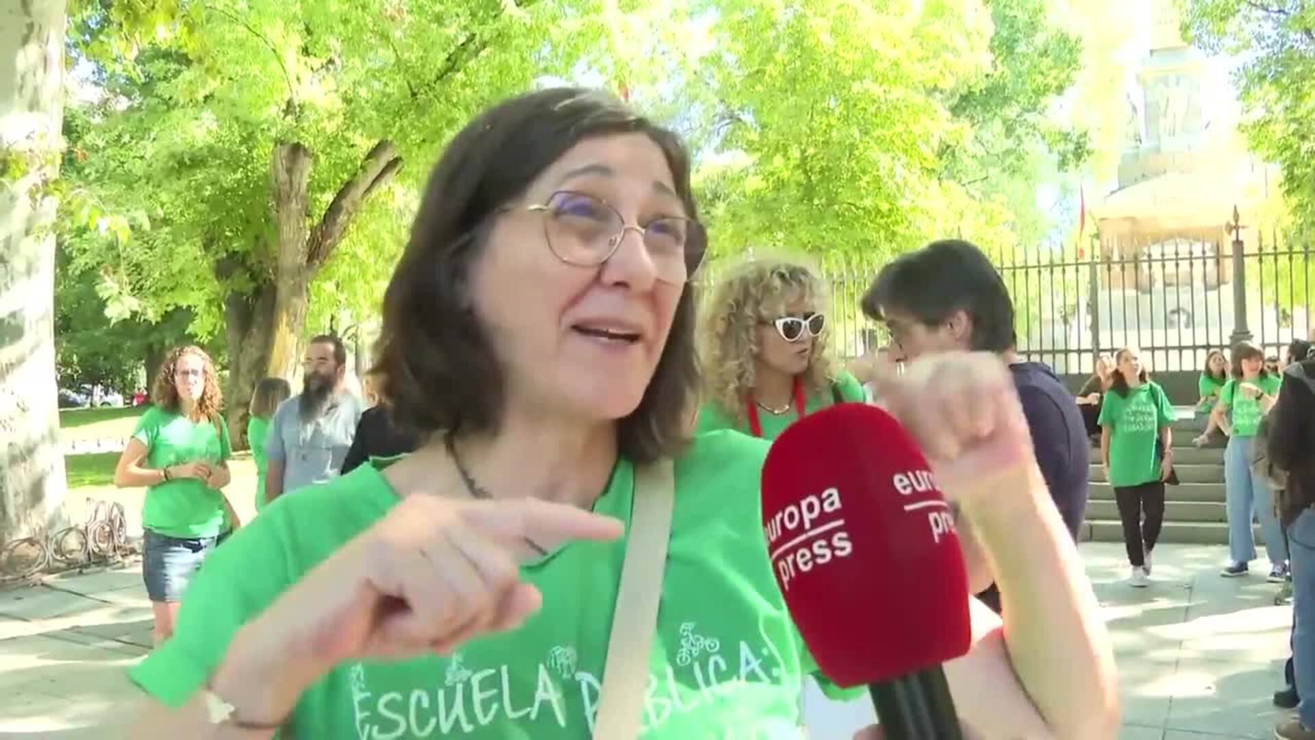 La marea verde vuelve a tomar las calles de Madrid en defensa de la ... La marea verde vuelve a tomar las calles de Madrid en defensa de la ...